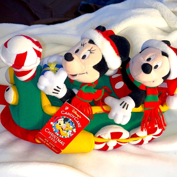 Disney | Holiday | Vintage Walt Disney Company Candy Cane Christmas 200 ...